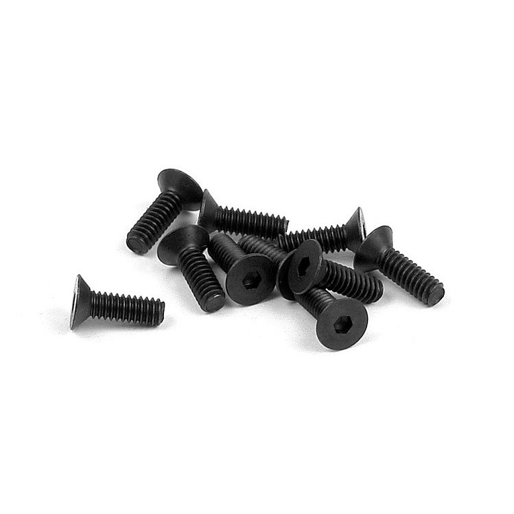 XRay 903205 HEX SCREW SFH M2x6 - INCH HEX # 0.50 (10) | Shopee Malaysia