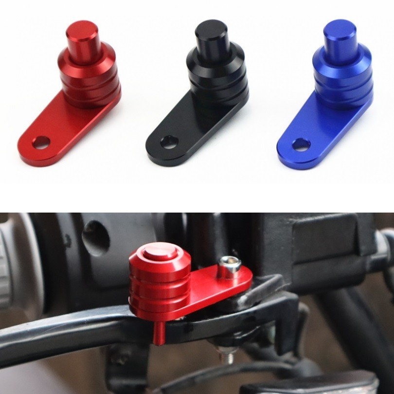 Universal 1 Piece Aluminium Alloy Motorcycle Parking Brake Switch CNC ...