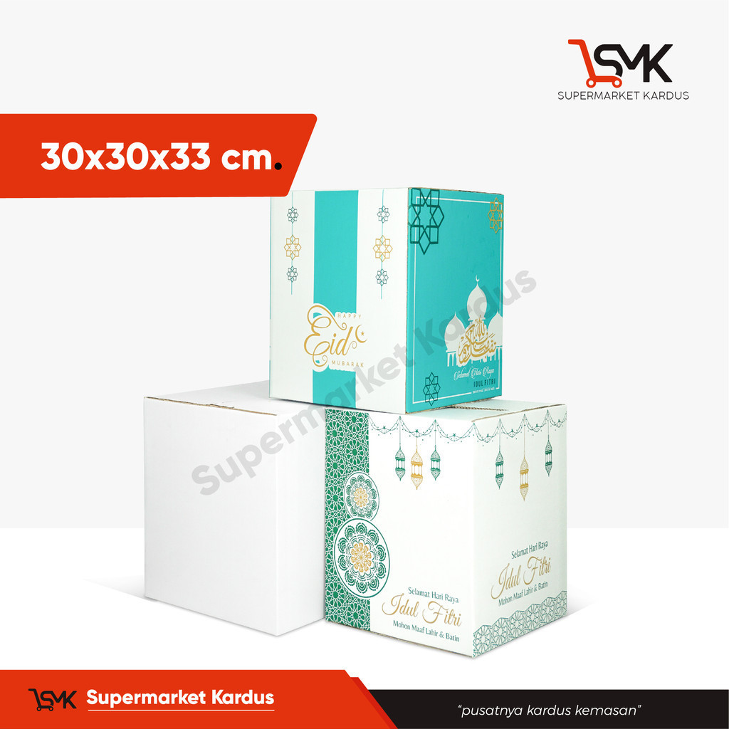 Parcel Box 30x30x33 Cardboard/medium Parcel/Parcel/Parcell/Eid Parcel ...