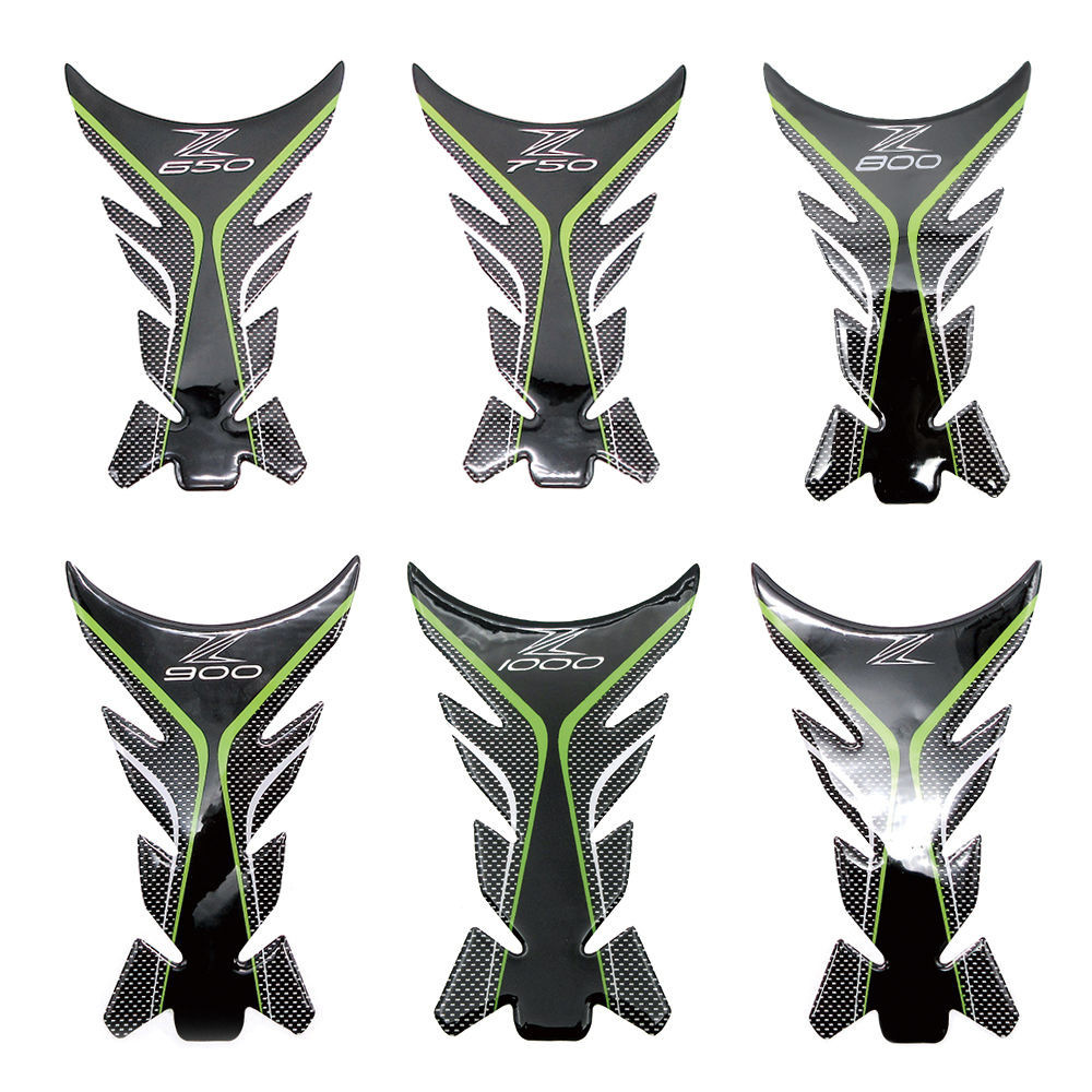 Kawasaki motorcycle fuel tank stickers Z650 Z750 Z800 Z900 Z1000 ...