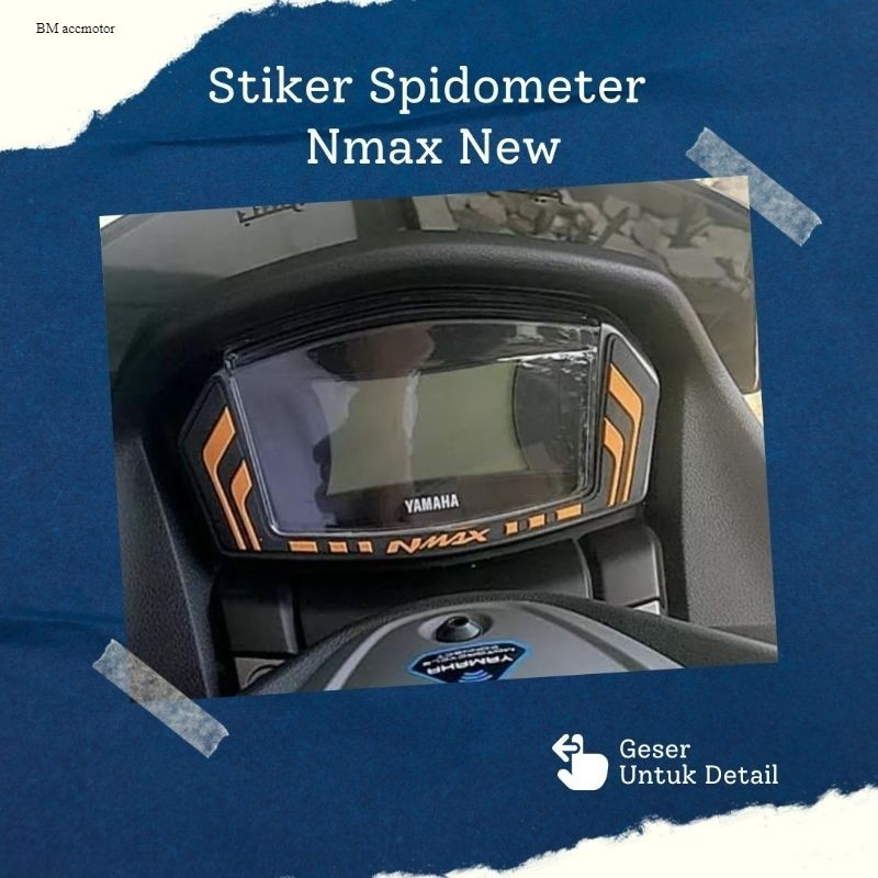 Sticker Anti-Scratch Spidometer Nmax Rubber Cover Speedometer New Nmax ...