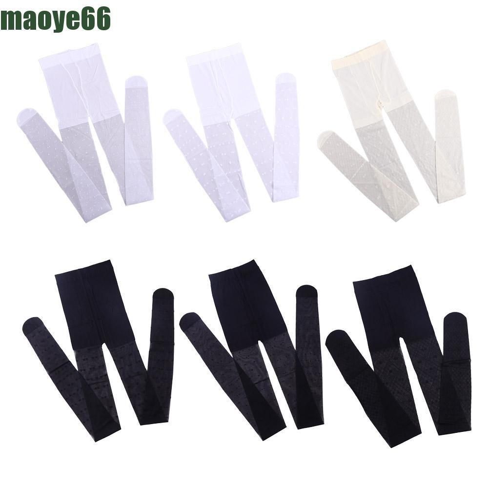 MAOYE Women Bow Tights Trendy Elegant Transparent Lolita JK Stripe Dots ...