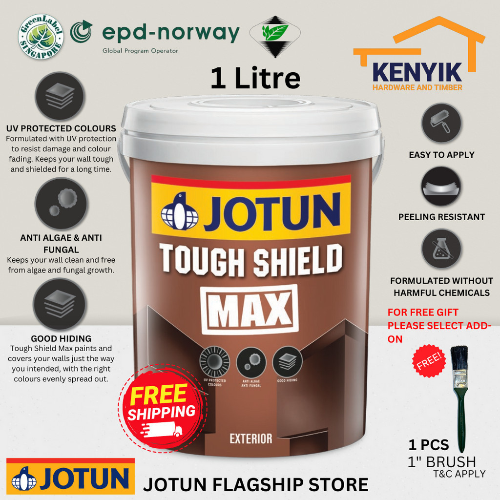 JOTUN 1L Tough Shield Max (Exterior) | Shopee Malaysia