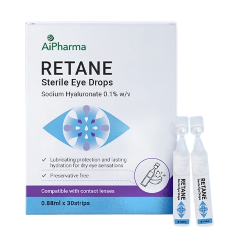 AiPharma Retane Sterile Eye Drops (30's) / Retane Multi-6 (10ml ...