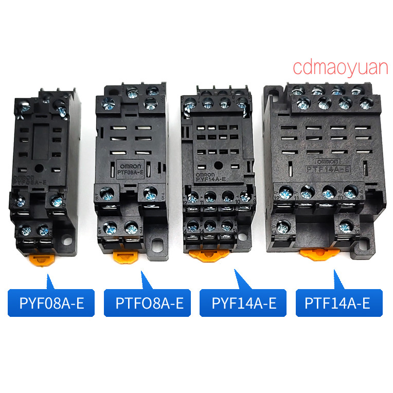 Omron Small Relay Base PYF08A-E PTF08A-E PYF14A-E PYF11A-E PYFZ-08-E PTFZ-08-E PTFZ-14-E ...