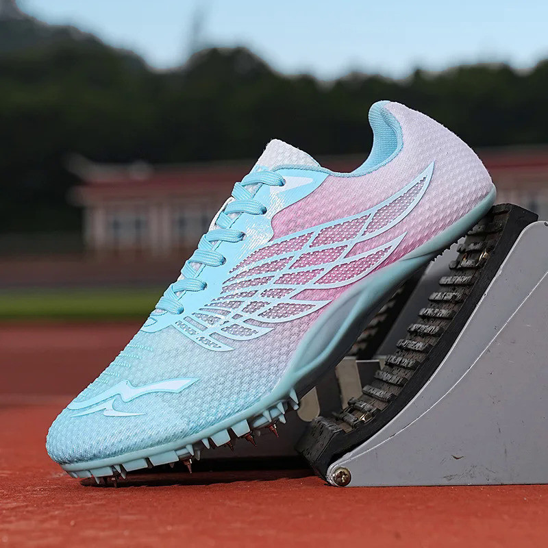 Men Track and Field Shoes Women Spikes Sneakers Athlete Running ...