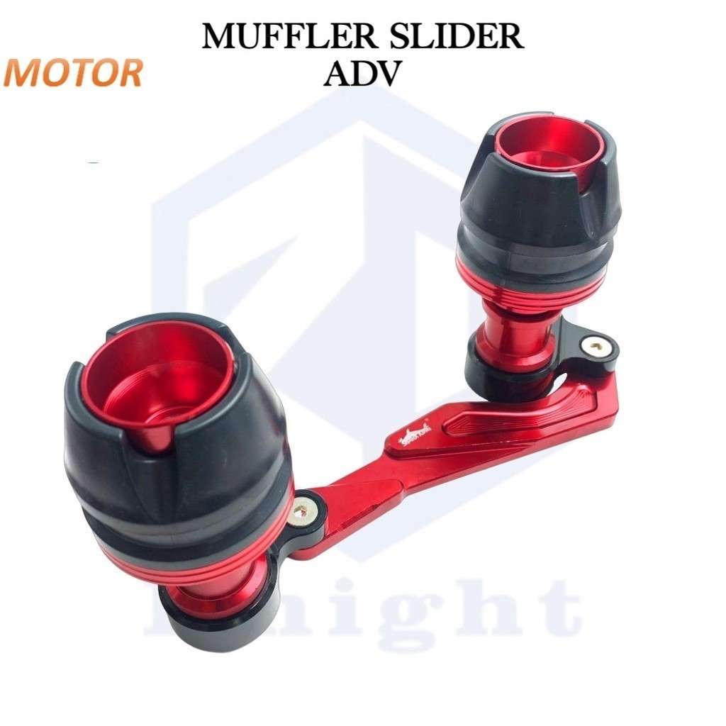 Rider Motorcycle Body Parts Muffler Slider with Axle Cap Protector ...