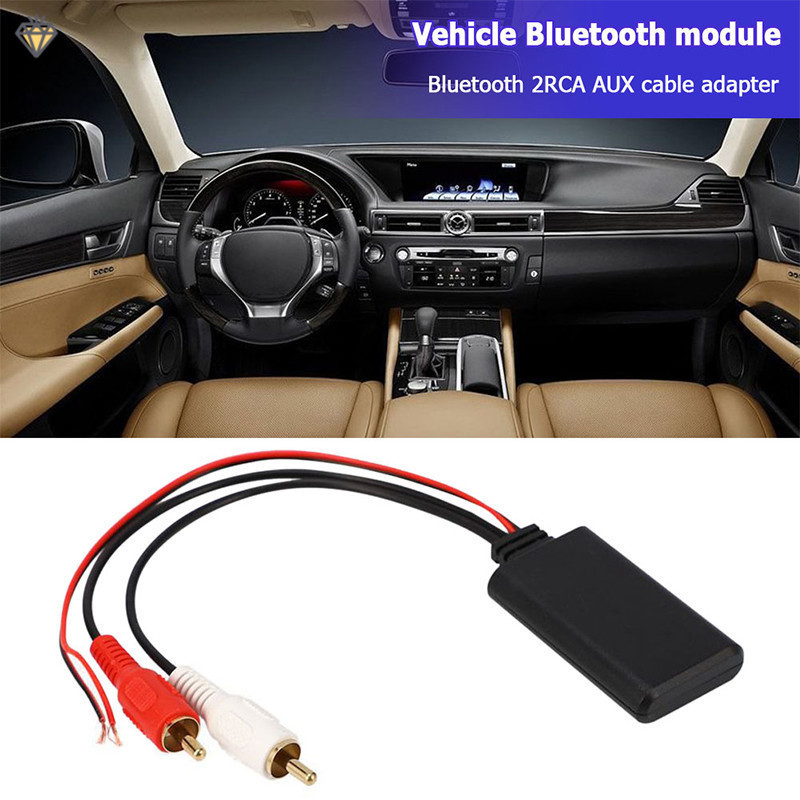 Car Universal Wireless Bluetooth Module Music Adapter Audio Cable ...