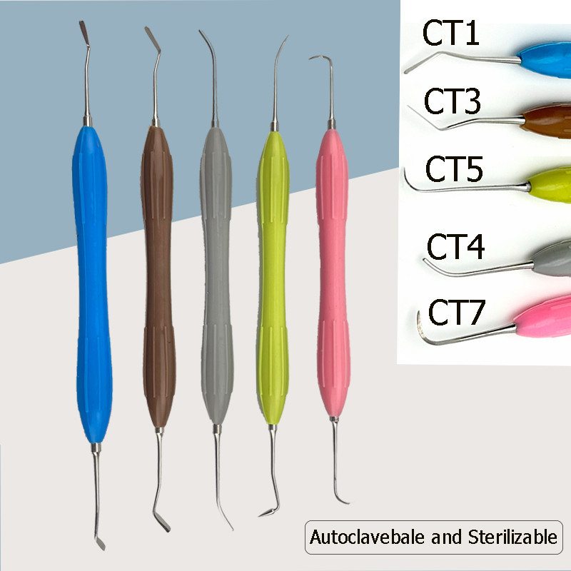 Dental Aesthetic Restoration Spatula Silicone Resin Filling Repair Kit ...