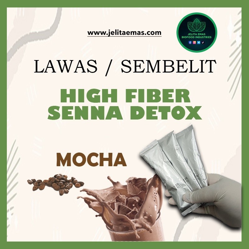 [25G SACHET] MOCHA SENNA DETOX LAWAS HADAM KENYANG SEGERA KESAN DALAM 7 ...