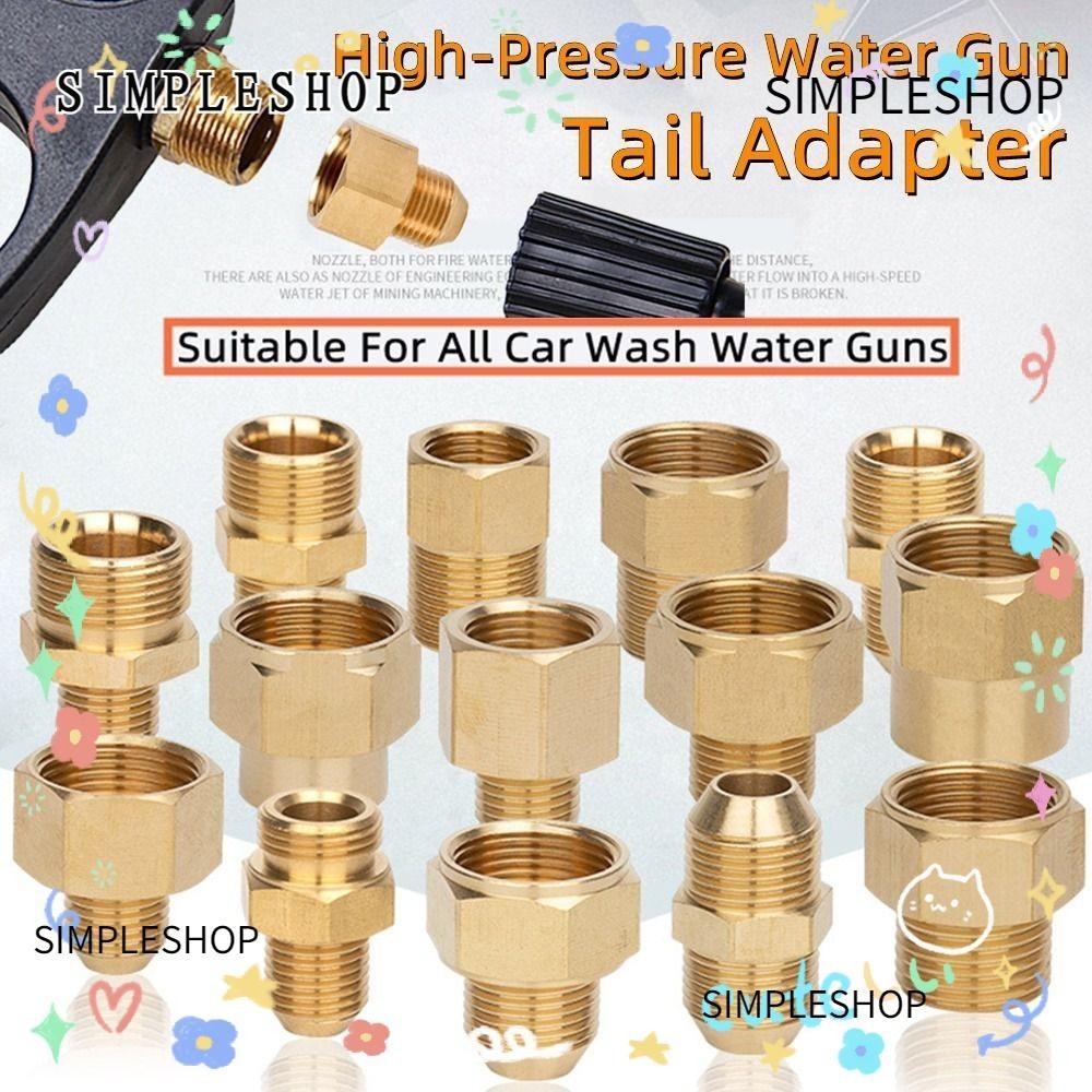 SIMPLESHOP 1Pcs Hose Connector, F/M Hose Barb Male Female Adapter ...