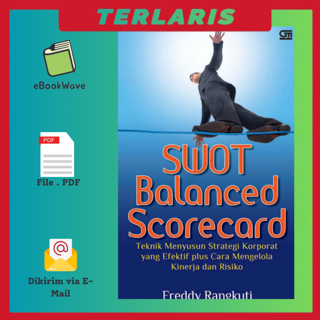 Buy 3 Free 1 Swot Balanced Scorecard By Fredi Rangkuti Book (Indonesian ...