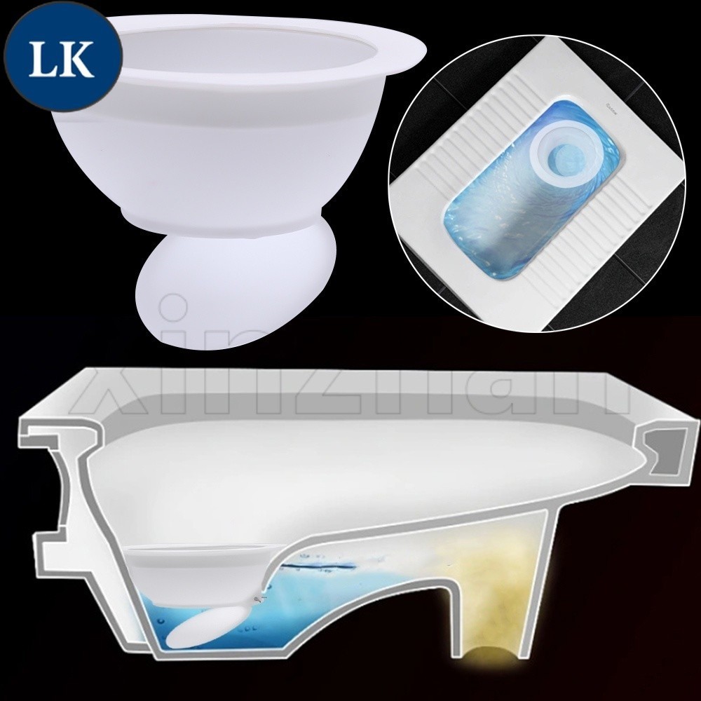 LK Squat Toilet Deodorizer / Insect-proof Sealing Cover for Toilet ...
