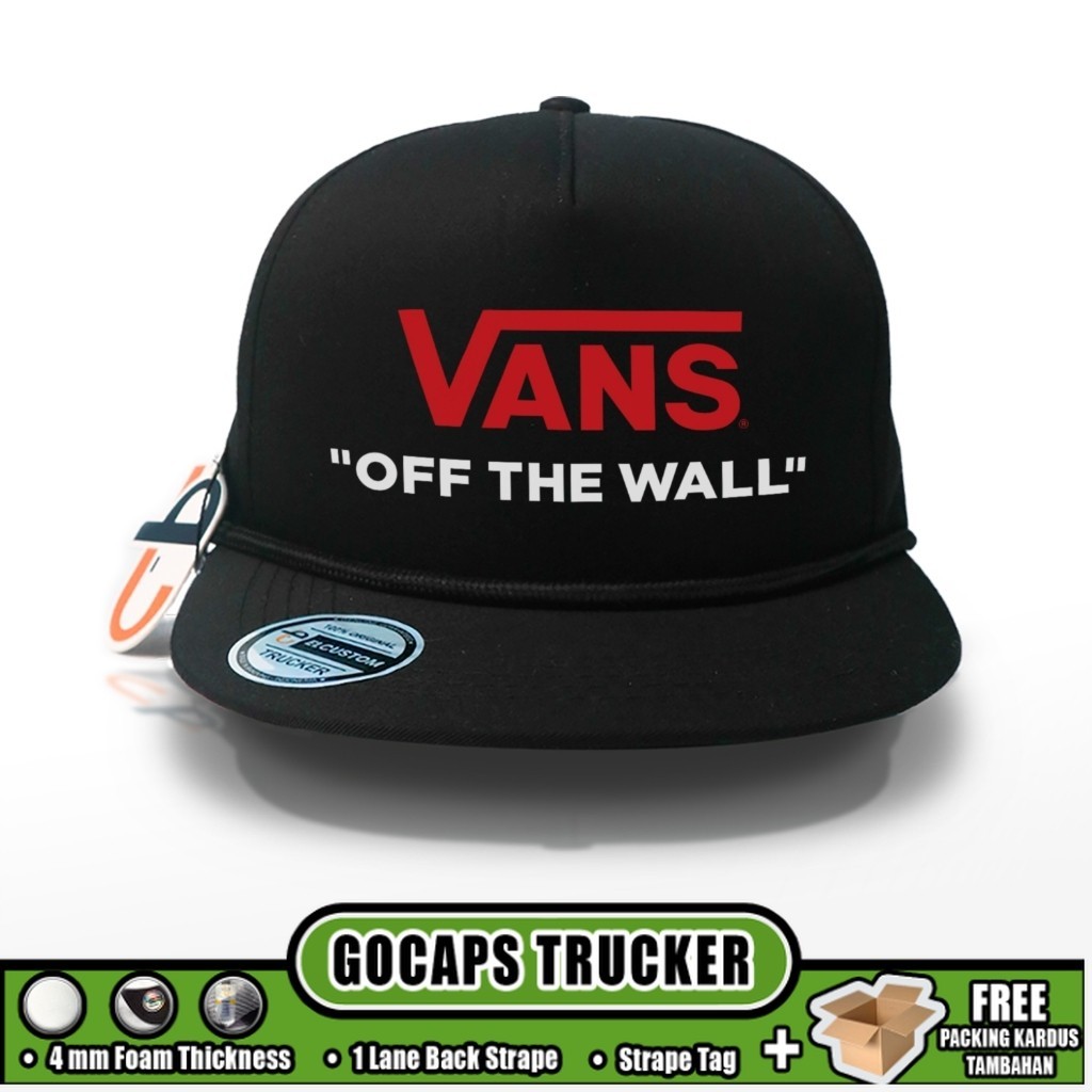 Gocaps - VANS -Snapback CAPS / Snapback Twill / Premium Baseball Hat ...