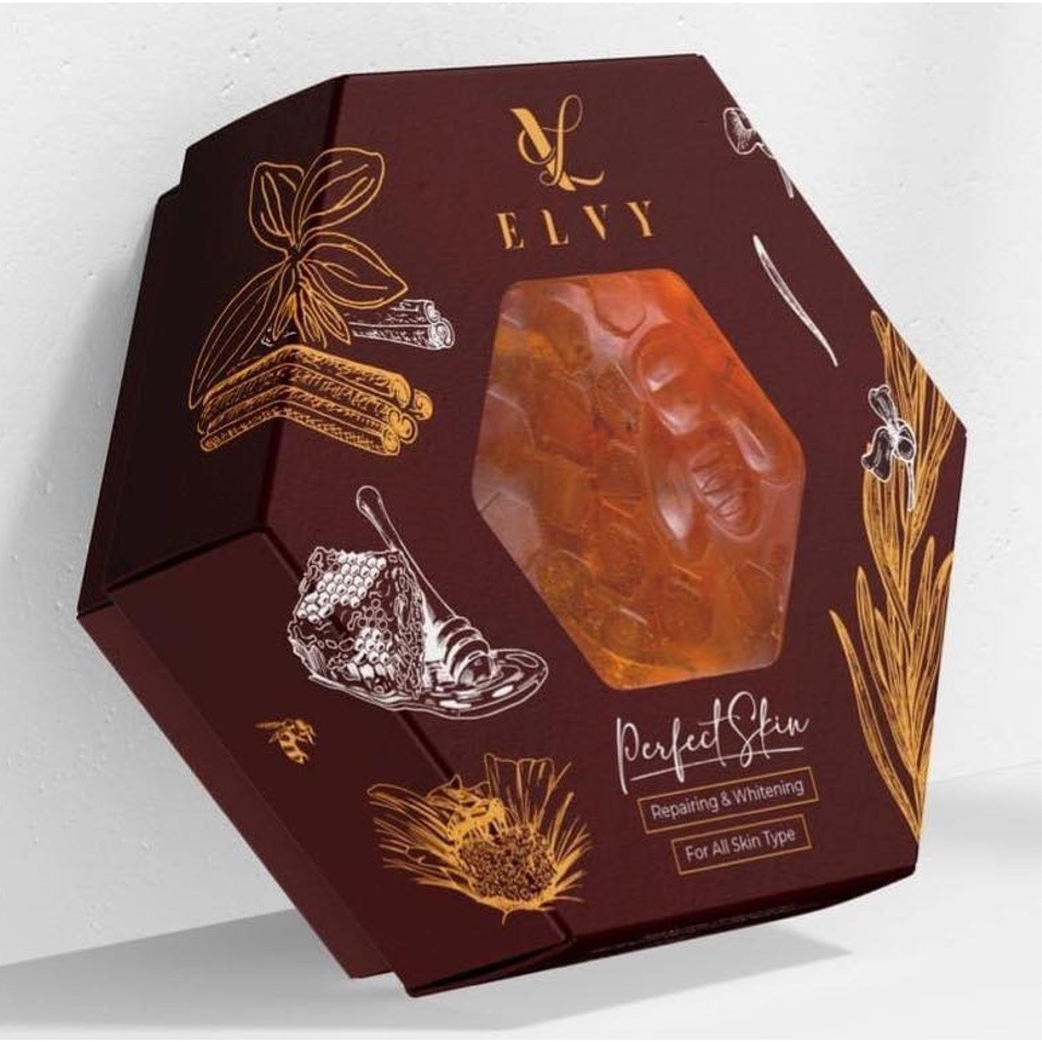 ELVY PERFECT SKIN SOAP 🔥ORIGINAL HQ🔥 SABUN ELVY (SEBUKU) | Shopee Malaysia