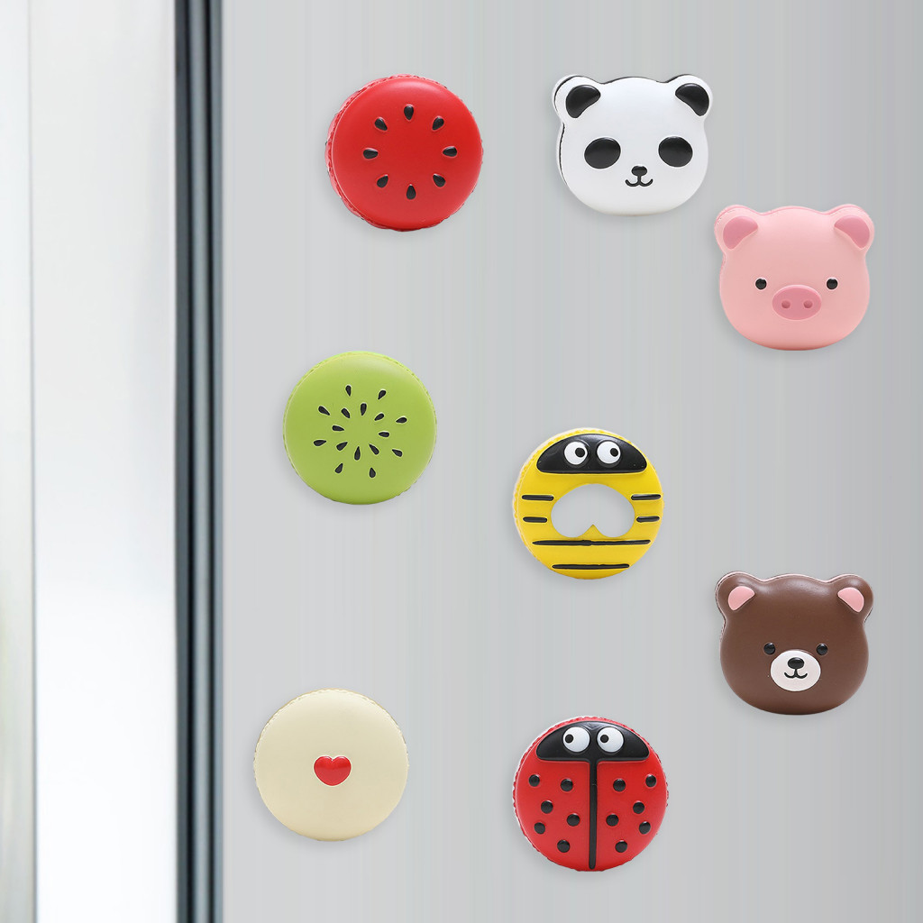 RAN Cute Refrigerator Magnet Refrigerator Magnet Cute Cartoon Resin ...