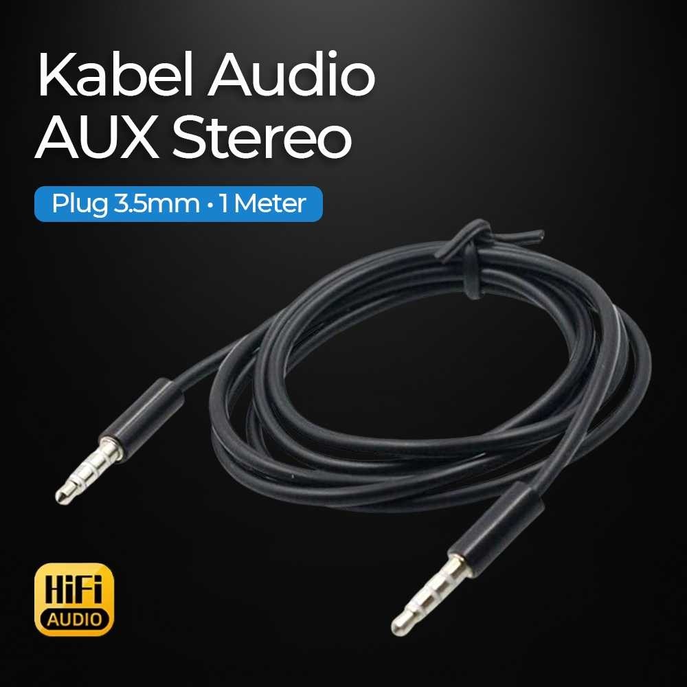 Stereo AUX Audio Jack Cable 3.5mm Port Mobile Phone Speaker HiFi Laptop ...