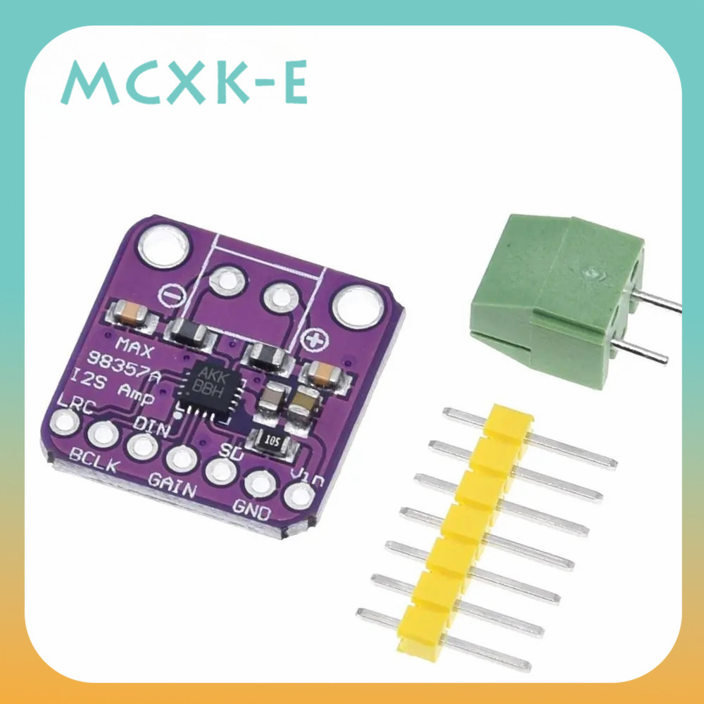 MCXK-E Max98357 3w Class D Amplifier Breakout Interface I2s Dac Decoder ... MCXK-E Max98357 3w Class D Amplifier Breakout Interface I2s Dac Decoder ...
