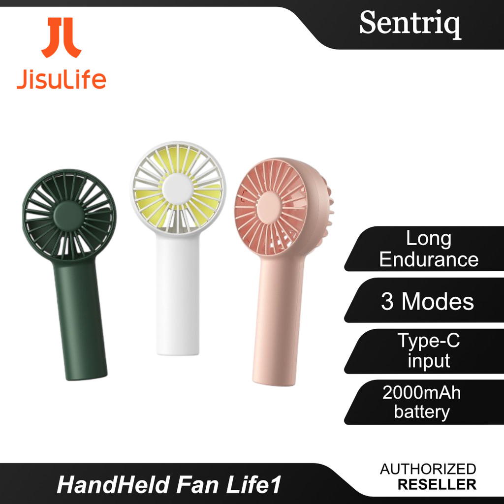 JisuLife HandHeld Fan Life1 (Original) 1 Year Warranty | Shopee Malaysia