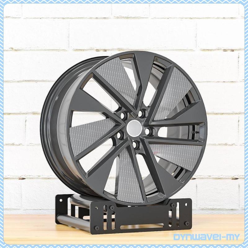[Dynwave1feMY] Car Tire Display Rack Rotatable Workshop Wheel Holder ...