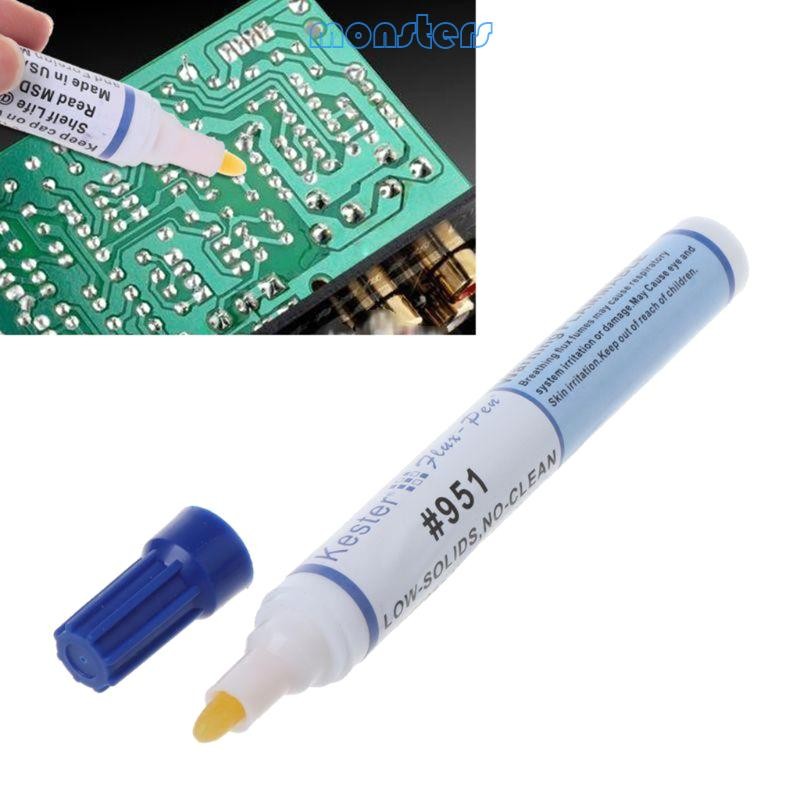 Mon 951 Soldering Flux Pen Low-Solids No-Clean For Rework Touch-up Smt ...