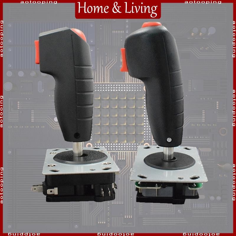 AOTO Arcade Joystick Flight Stick Vibration Trigger Joystick 8 Way Direction Control | Shopee ...