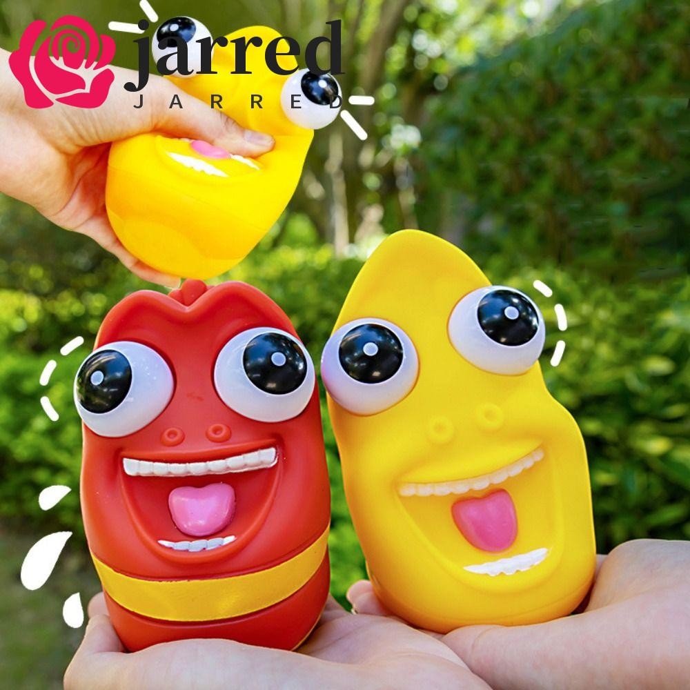 JARRED Burst Eye Squeeze Toy, Larva Pinch Cartoon Fidget Toy ...