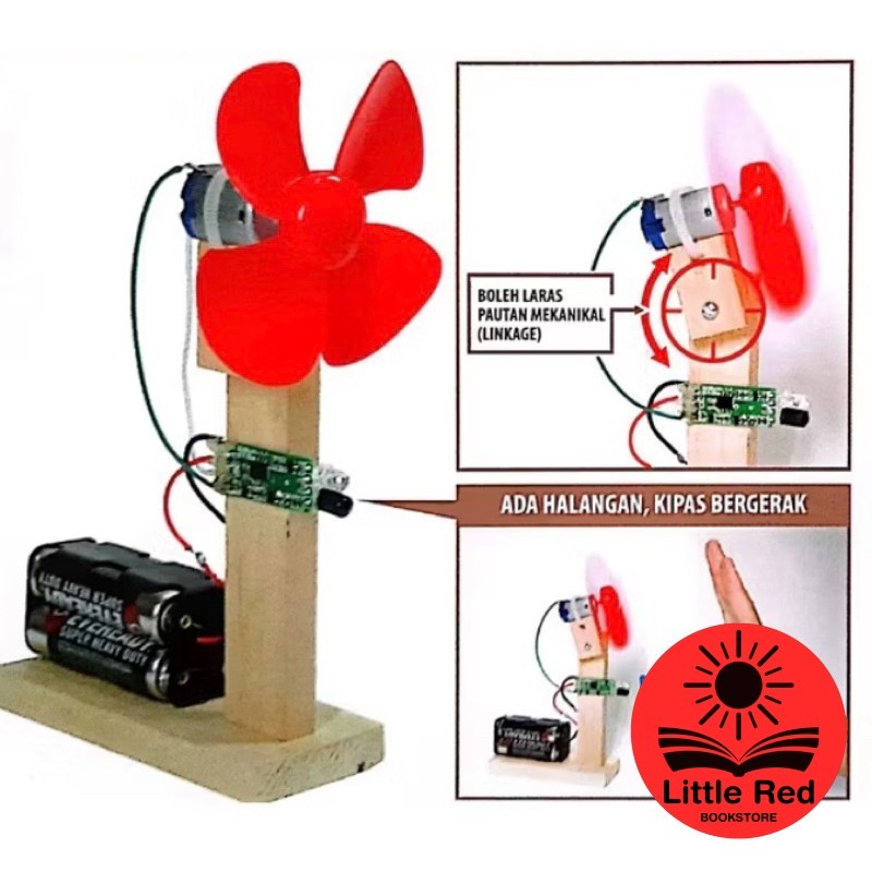Kipas Automatik Bersensor Inframerah RBT T3 -Sekolah - Projek RBT ...