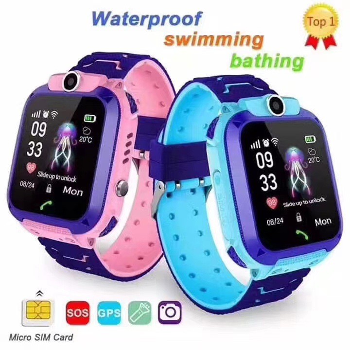 Children's Watch 5th Generation Q12 Children's Smart Phone Watch ...