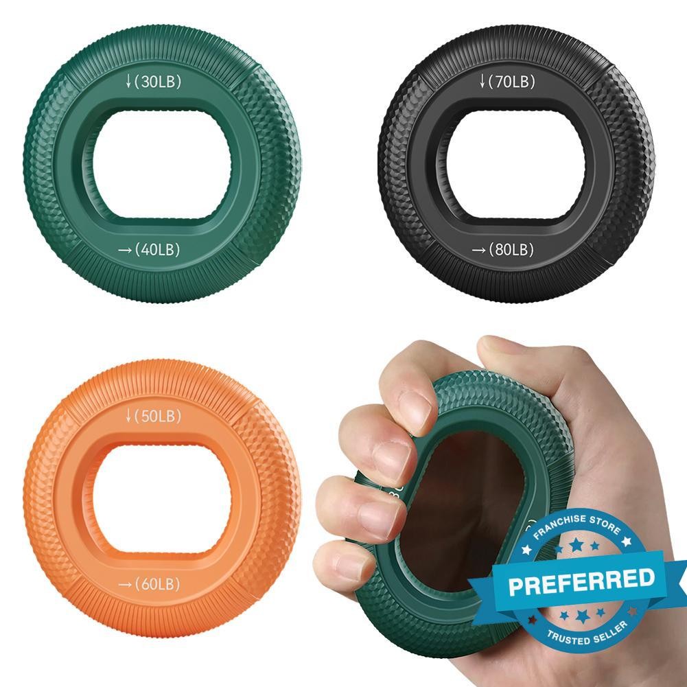 Silicone Hand Grip Strength Equipment Wrist Strength Spring Gripper ...