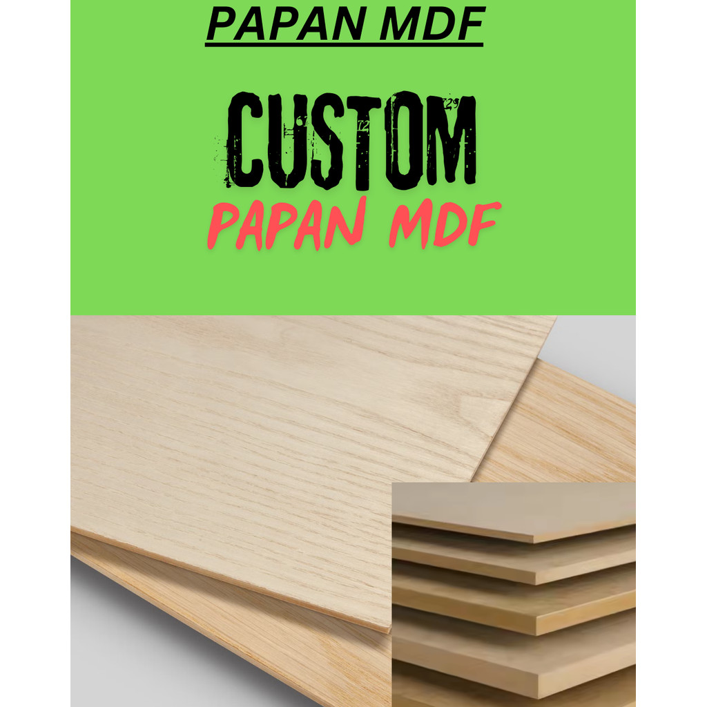 Custom Cut MDF Board | Shopee Malaysia