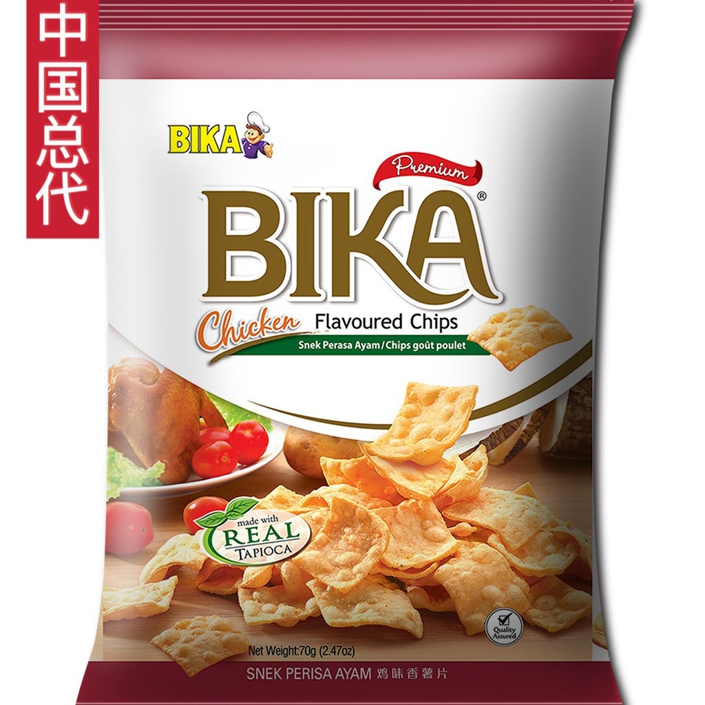 China Malaysia Imported Snacks Snacks BIKA Chicken Flavor Sweet Potato ...