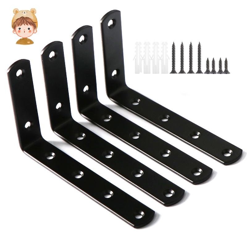 125*75 Black Corner Code, L-shaped Code Angle Iron Wall Bracket, Fixing ...