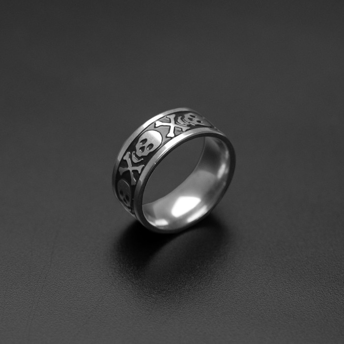 Crtc - Dire Ghastly Skull Skeleton Ring | Shopee Malaysia