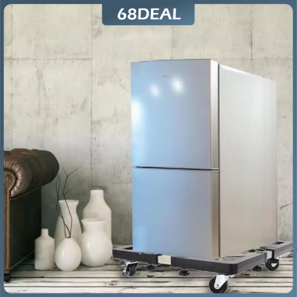 [Johor Stock] Movable Mobile Refrigerator Adjustable Base Extra Large ...
