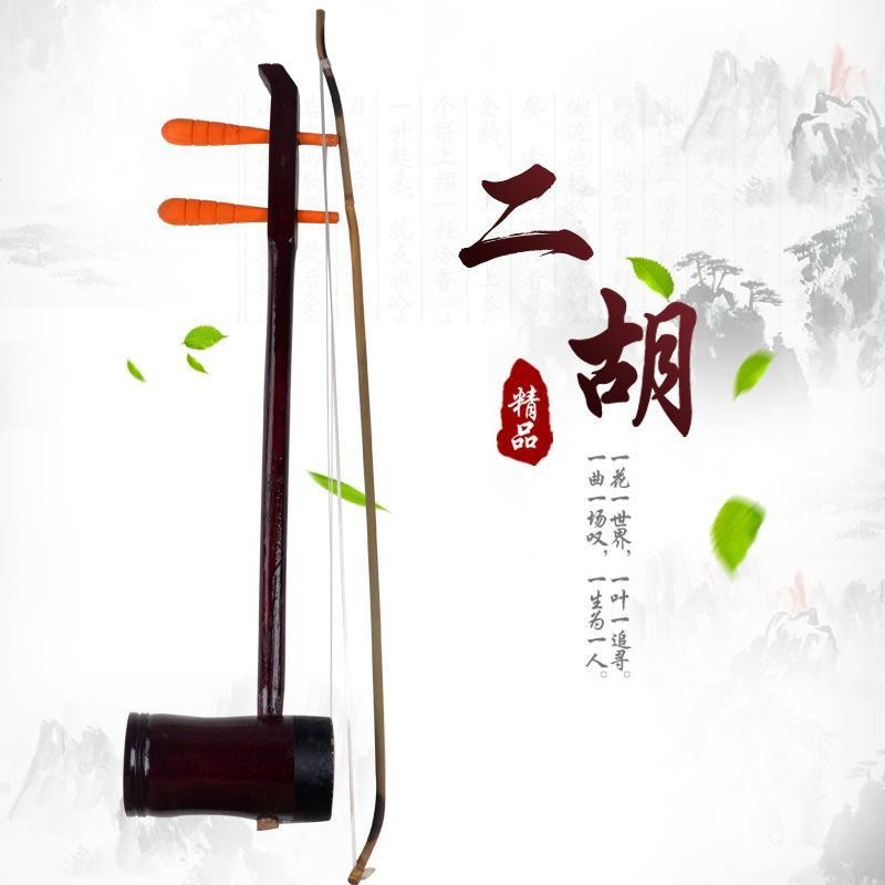 Free Shipping Beginner Ethnic Musical Instrument Hu Erhu Huqin ...