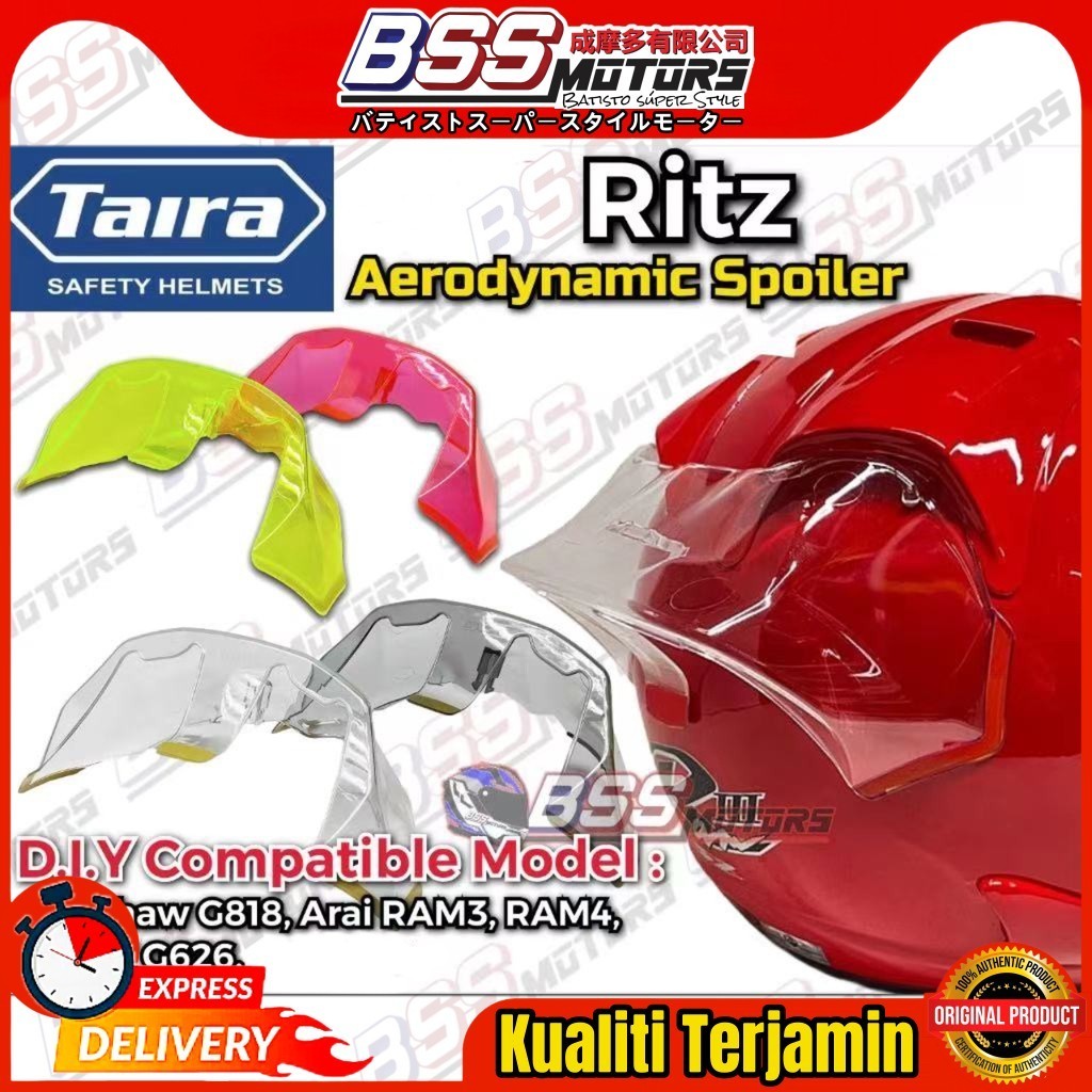 Ready Stock Spoiler By TAIRA Racing Aerodynamic Spoiler For ARC RITZ ...