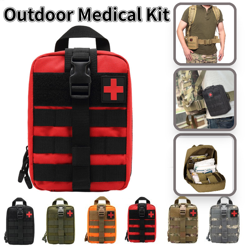 Tactical IFAK First Aid Kit Military Emergency Medical Pouch Outdoor ...