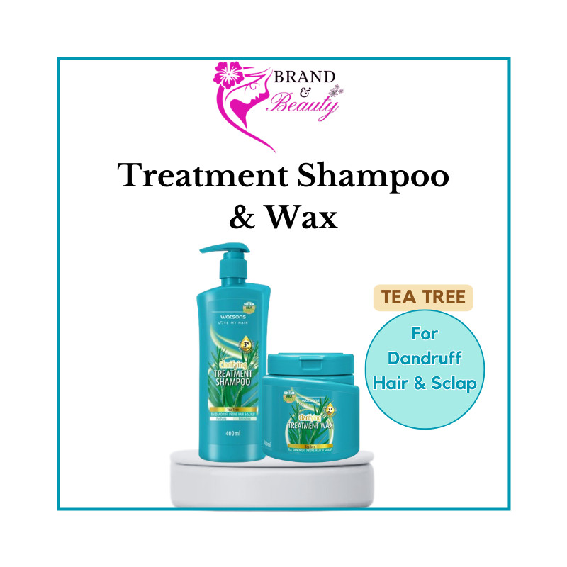Watson Clarifying Tea Tree Treatment Shampoo 400ml I Clarifying Tea ...