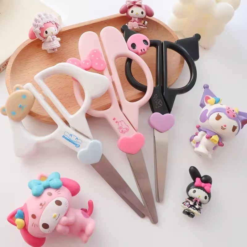 Sanrio Kuromi Cinnamoroll Melody Hand Made Scissors Paper Cutter Kawaii ...