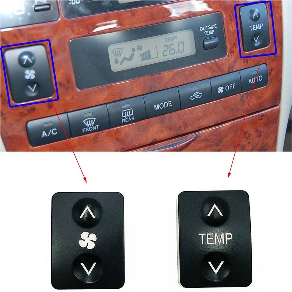 Suitable For Toyota Corolla Air Conditioner Panel Switch Air ...