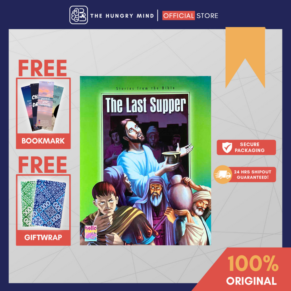 THE LAST SUPPER: Stories from the bible PB Children's Book | Shopee ...