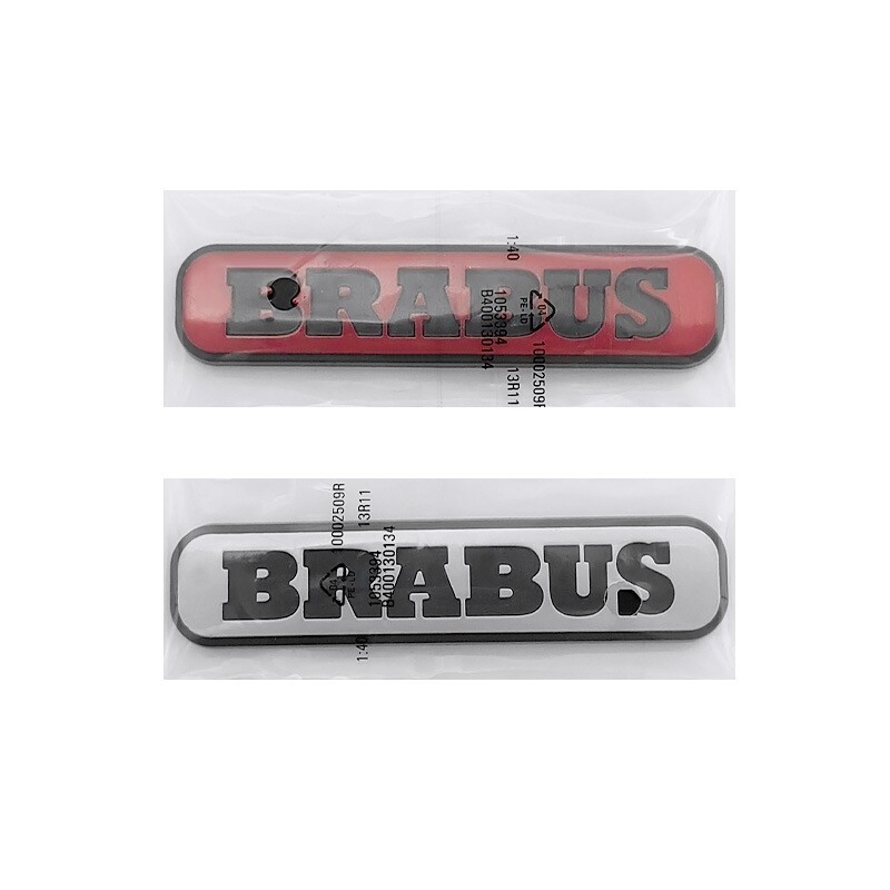 For Mercedes Benz SMART BRABUS emblem Rear trunk logo Car side sticker ...
