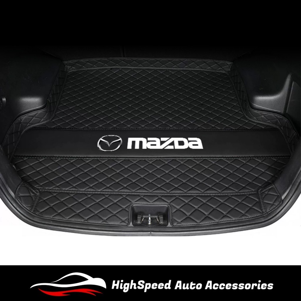 Mazda CX3 / CX5 / CX8 / CX30 Rear Boot Truck Leather Carpet Mat ...