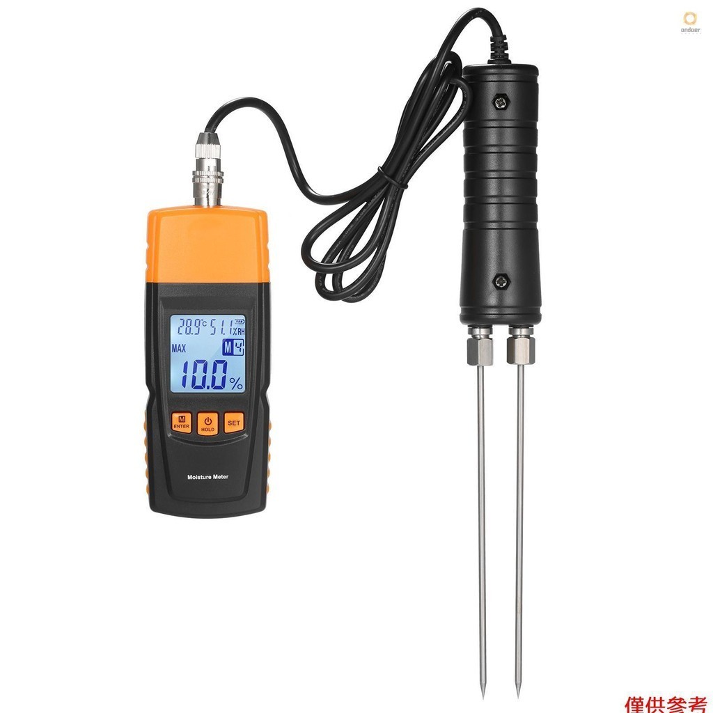 3-in-1 Digital Wood Moisture Meter Firewood Water Content Analyzer ...