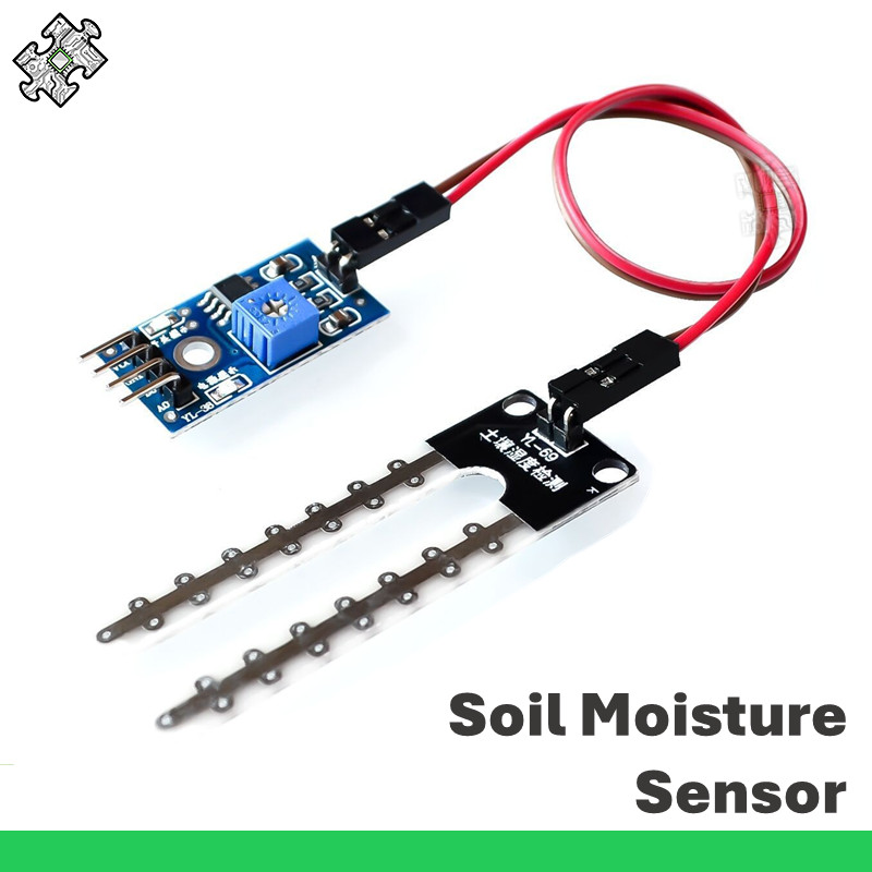 ENGLAB★Soil Moisture Sensor Module, Moisture Meter For Soil, Automatic Irrigation Sensor, Soil ...