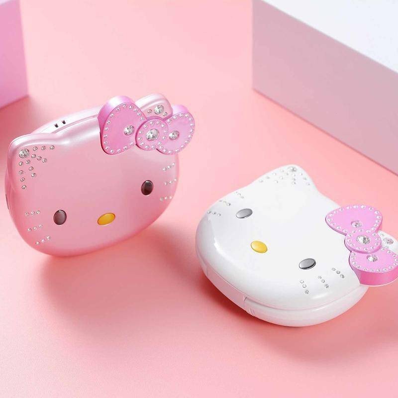 Mini phone cute Hello-Kitty K688 children's cell phone flip smart chip ...