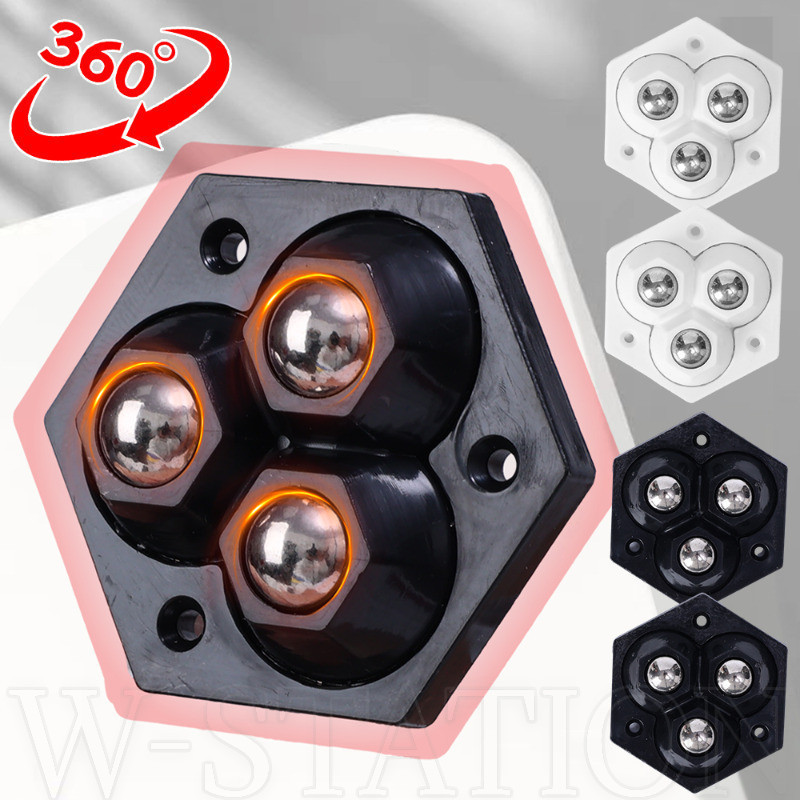 Hexagonal Universal Wheel - Punch-Free, Wear-Resistant - Mute Ball ...