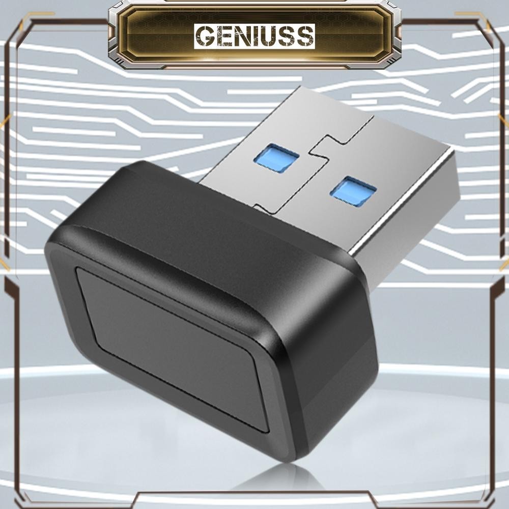 [geniuss.my] USB Fingerprint Key Reader FIDO U2F Windows Hello Mini ...