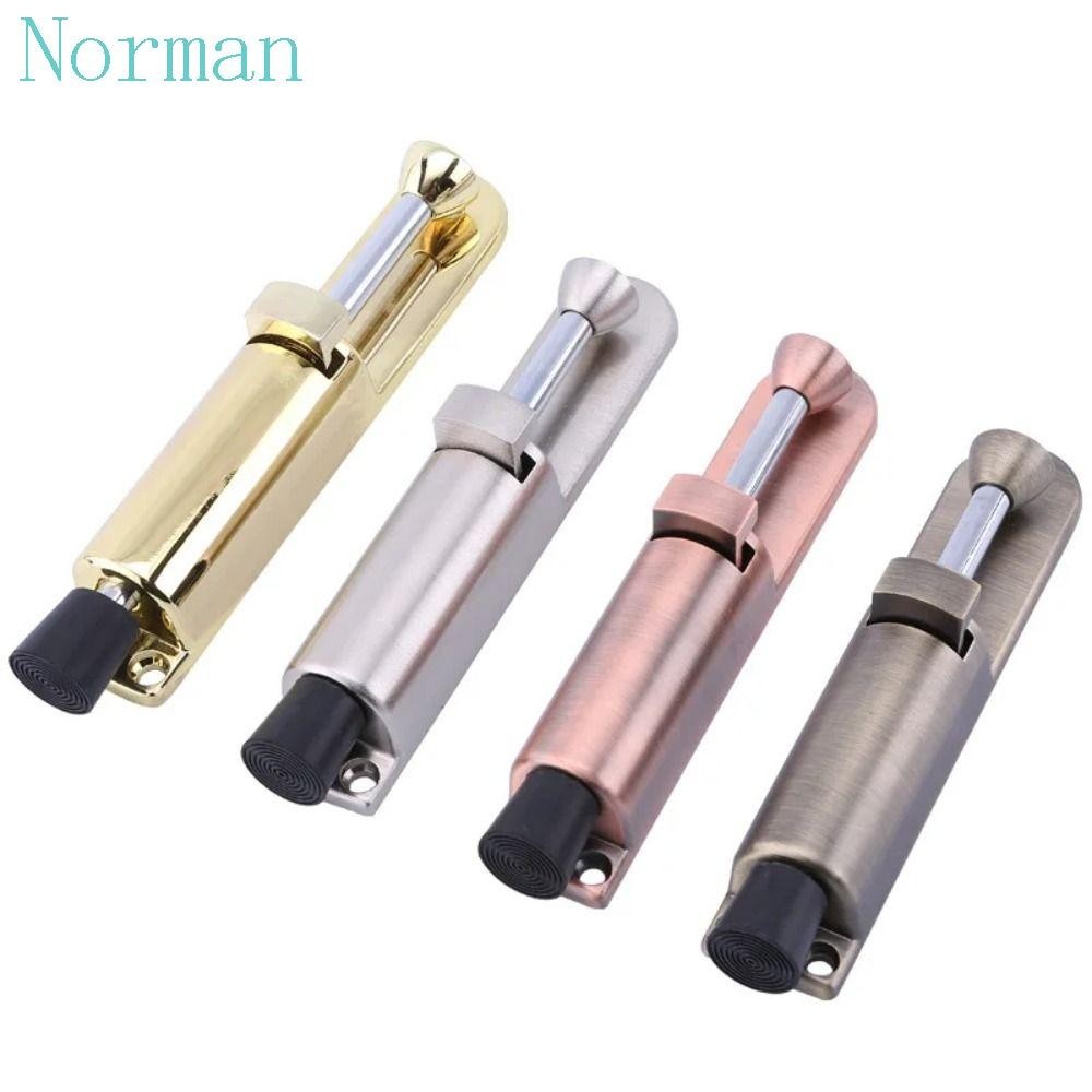 NORMAN Telescopic Door Stopper, Spring Loaded Wall Protector Door ...